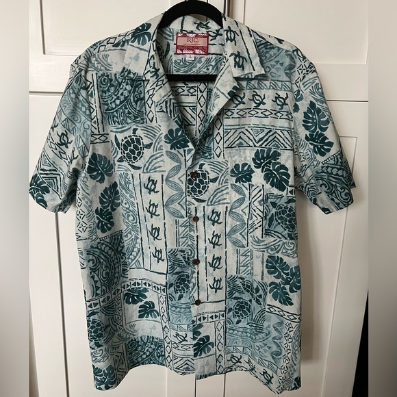 RJC | Shirts | Rjc Cotton Collared Short Sleeve Shirt | Poshmark